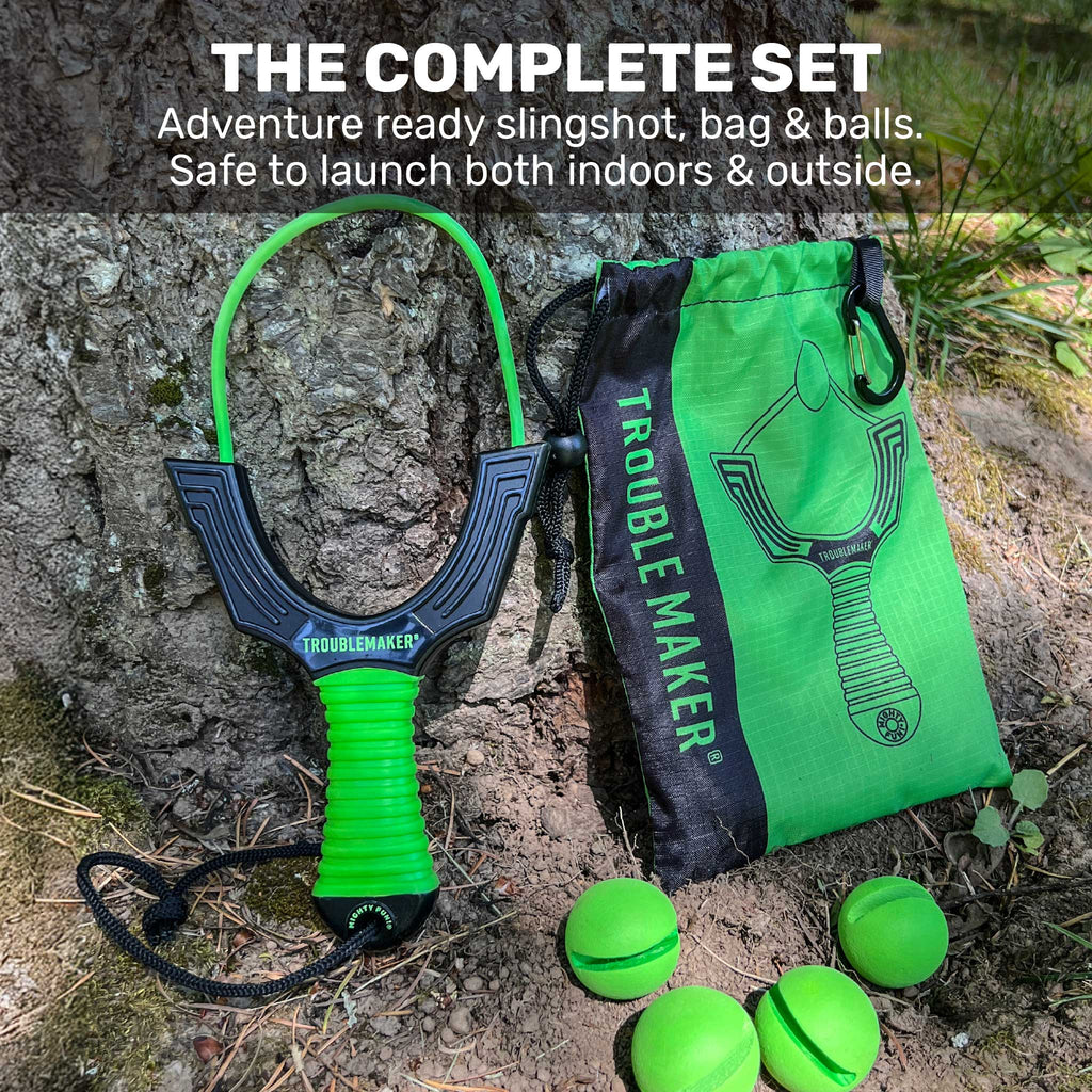 Trouble Maker™ Slingshot – Mighty Fun!